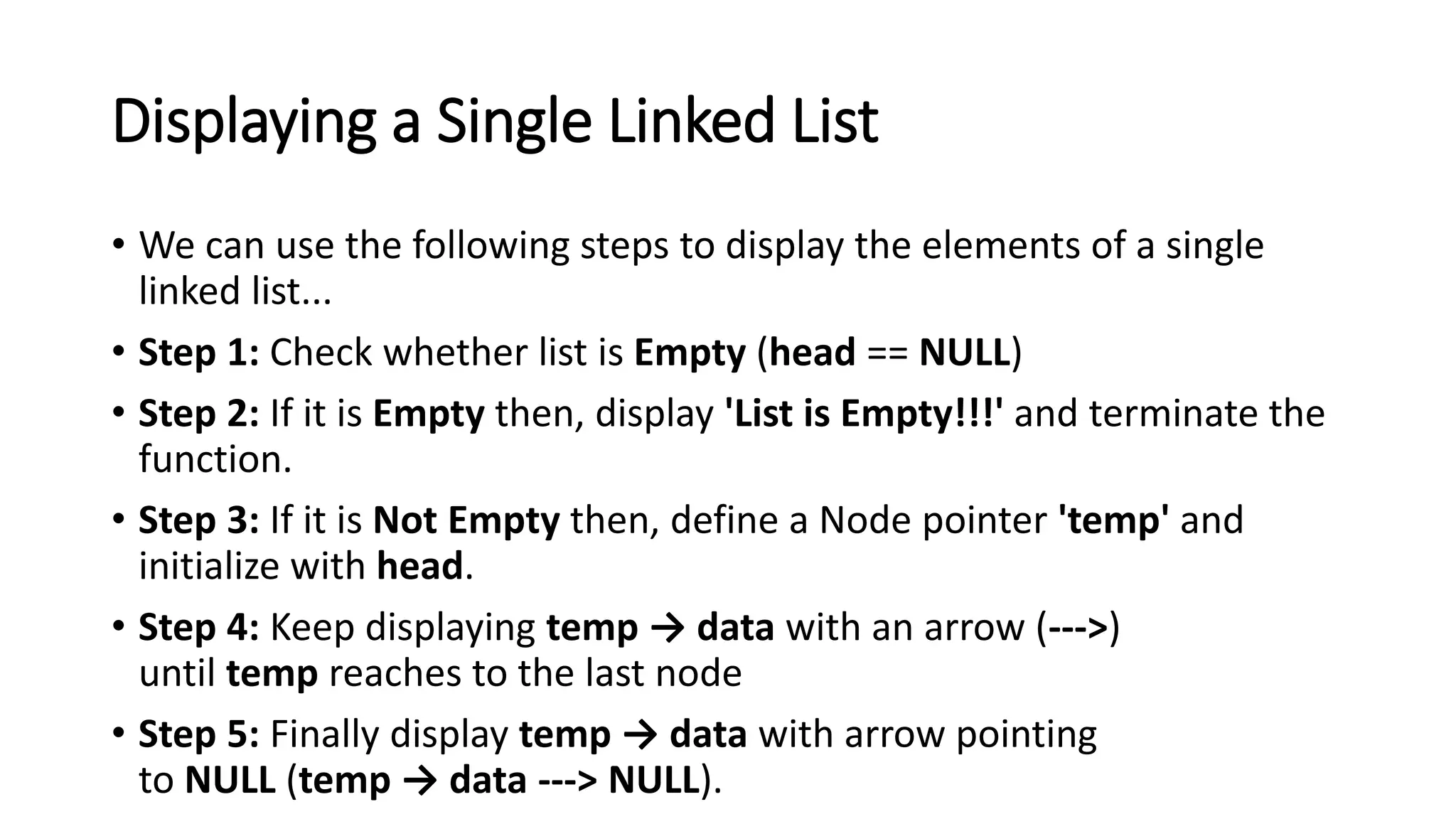 Arrays And Linked Lists Ppt 1124