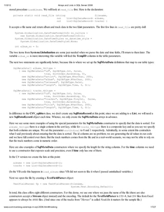 Arrays and lists in sql server 2008 | PDF