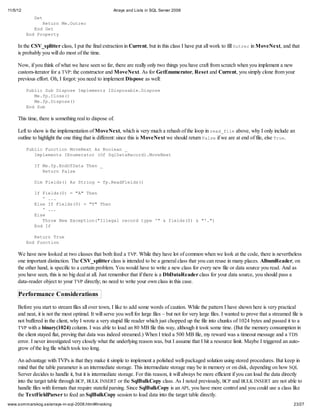 Arrays and lists in sql server 2008 | PDF