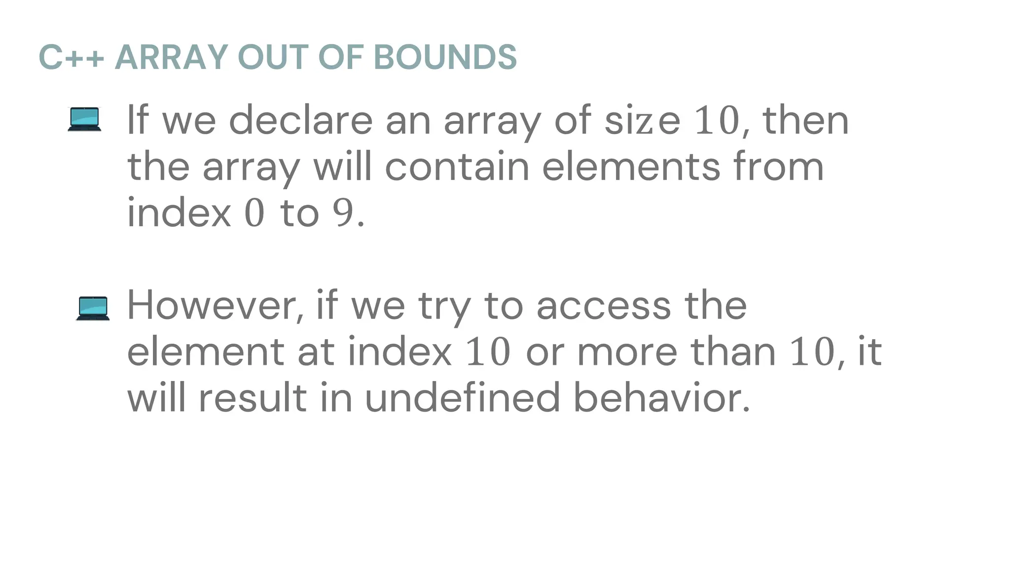 c++ arrays and pointers grade 9 STEP curriculum.pptx