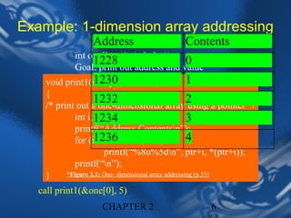 Arrays and structures | PPT