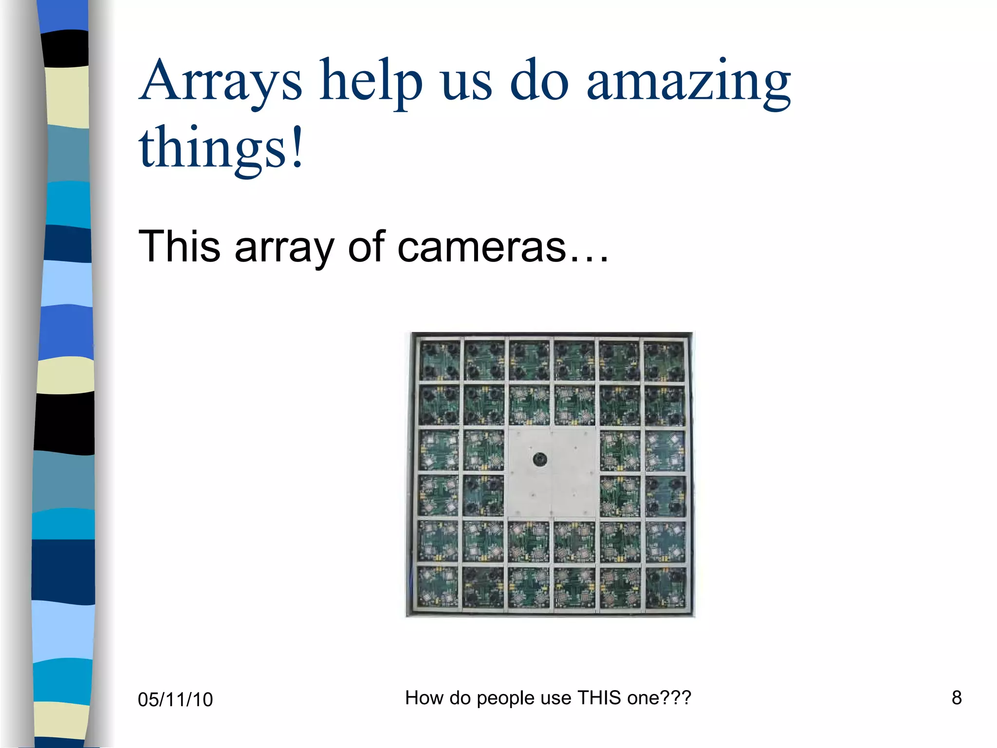 Arrays around the_world! | PPT