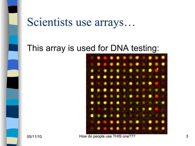 Arrays around the_world! | PPT