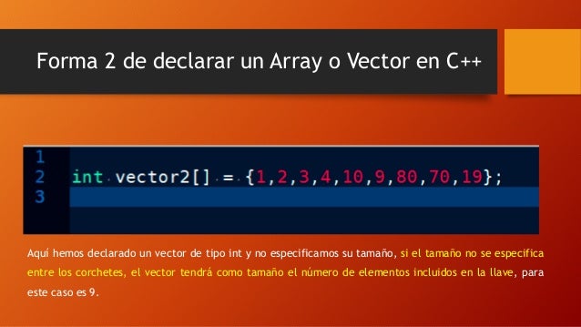 Arrays, arreglos o vectores en c++