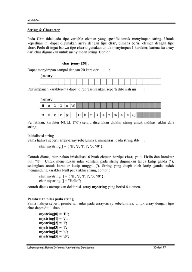 Arrays C Pdf 