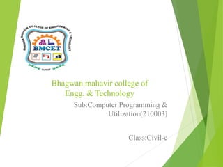 Arrays cpu2 | PPT | Programming Languages | Computing