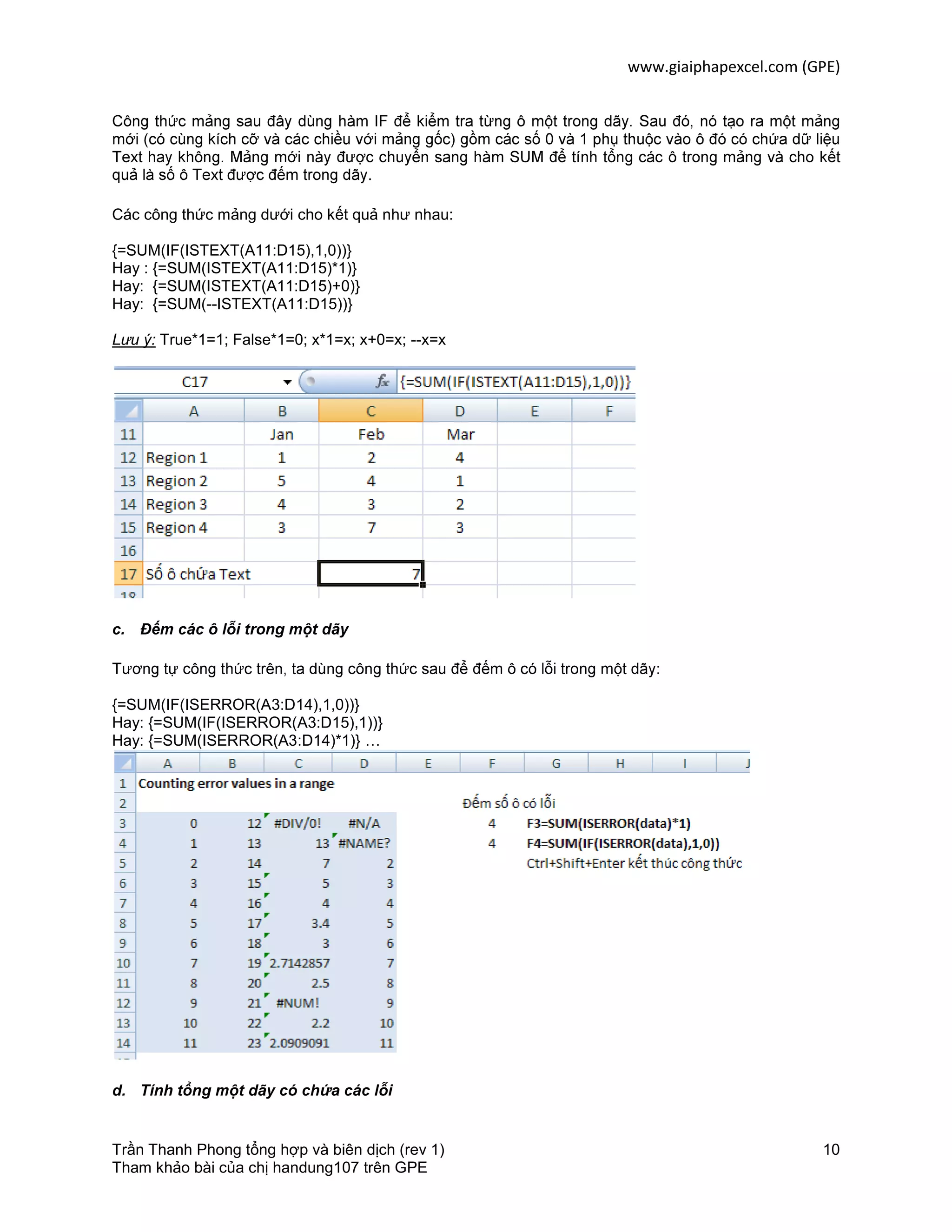 Arrays Formulas Rev1 Pdf