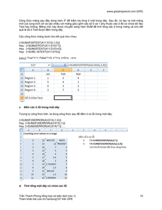 Arrays formulas rev1 | PDF