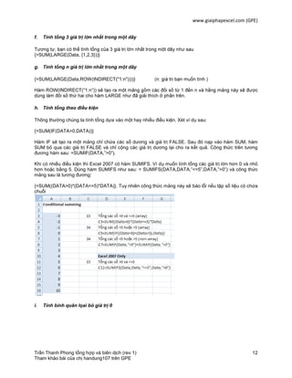 Arrays formulas rev1 | PDF