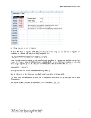 Arrays formulas rev1 | PDF