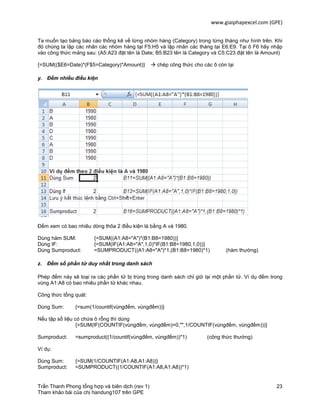 Arrays formulas rev1 | PDF