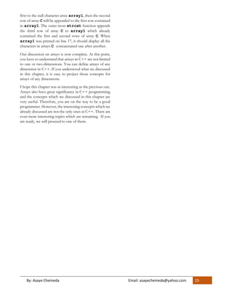 Arrays in c++ | PDF