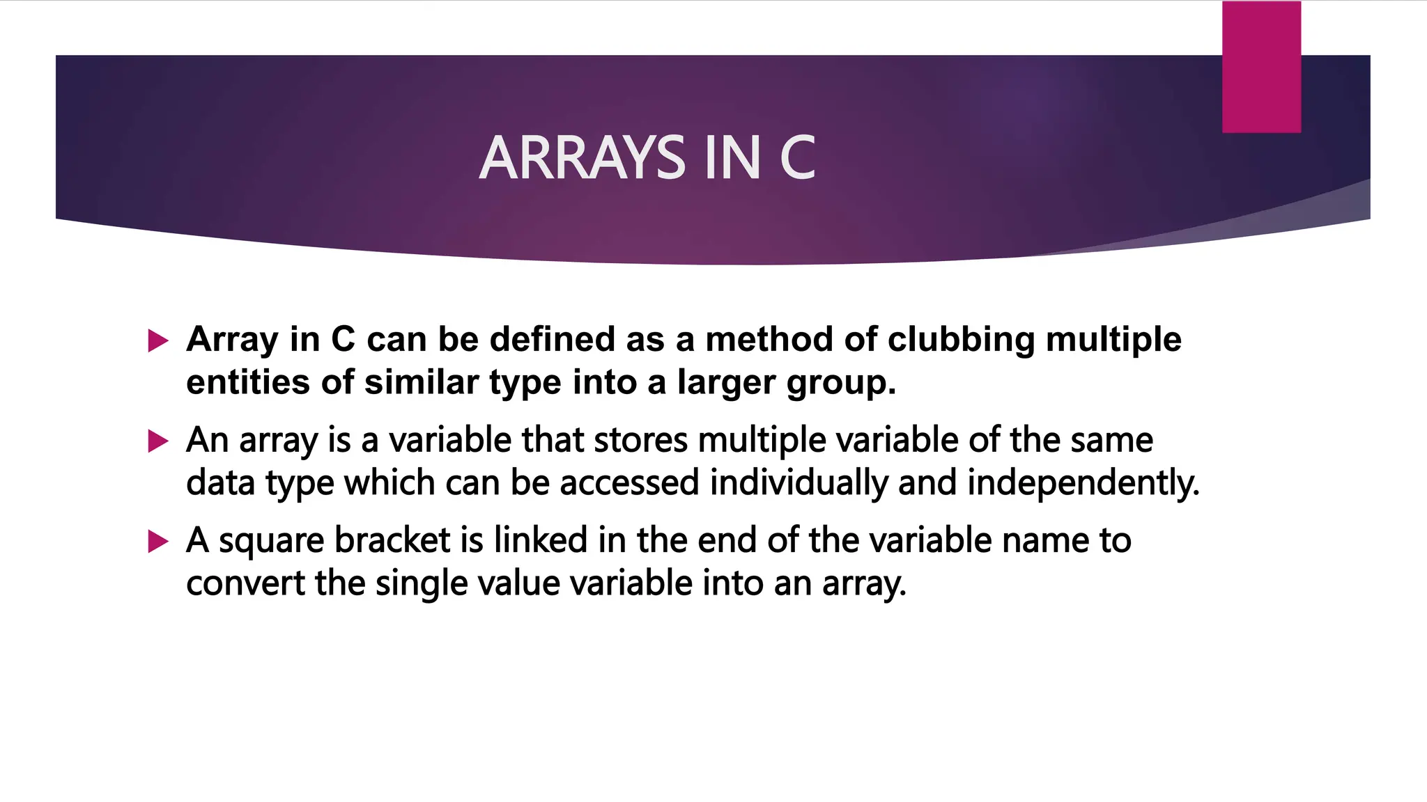 ARRAYS IN C.pptx