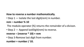 Arrays in c unit iii chapter 1 mrs.sowmya jyothi | PPT