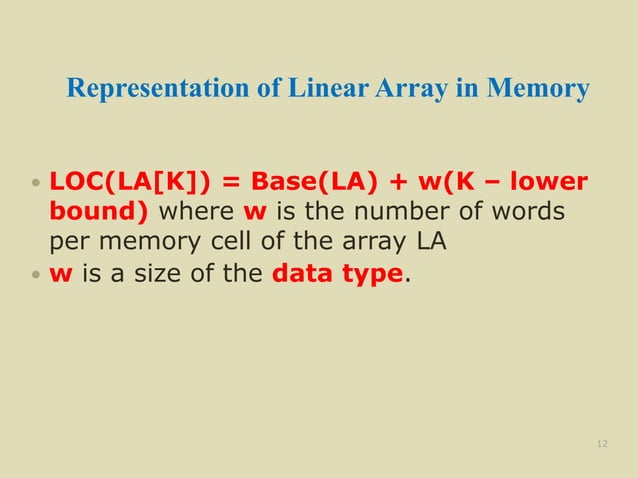 arrays in data structure.pptx | Free Download