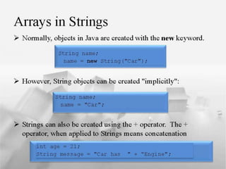 Arrays in java | PPT