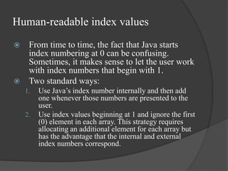 Arrays in JAVA.ppt