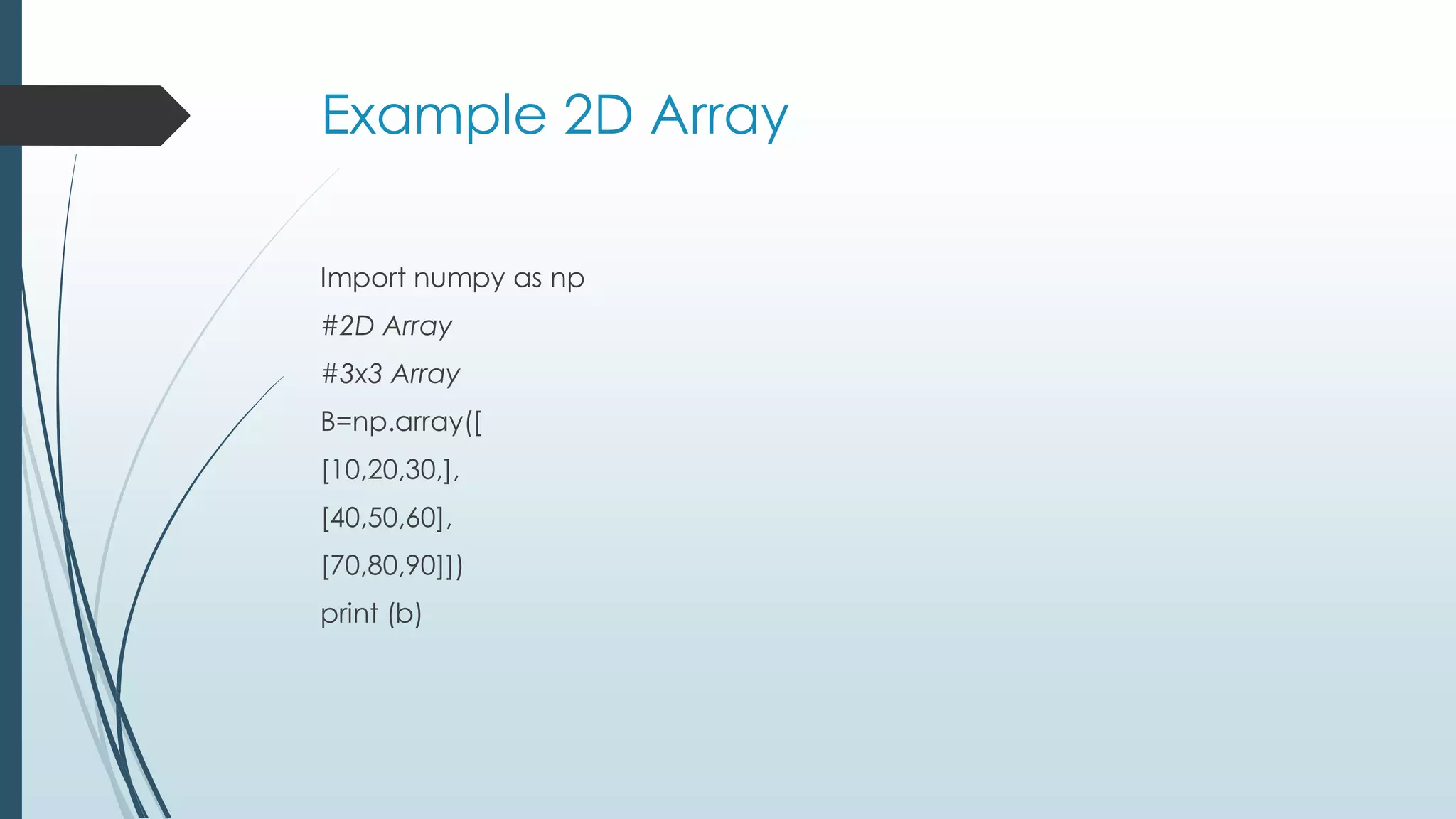Arrays In Python | Pdf