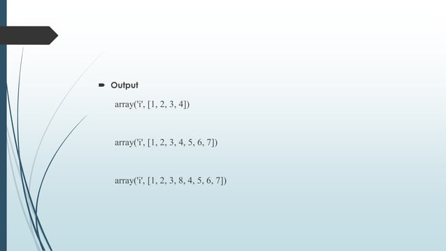 Arrays In Python Pdf Programming Languages Computing