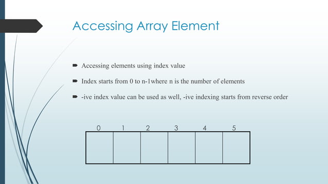 Arrays In Python Pdf Programming Languages Computing
