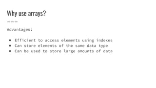 Arrays Introduction.pptx