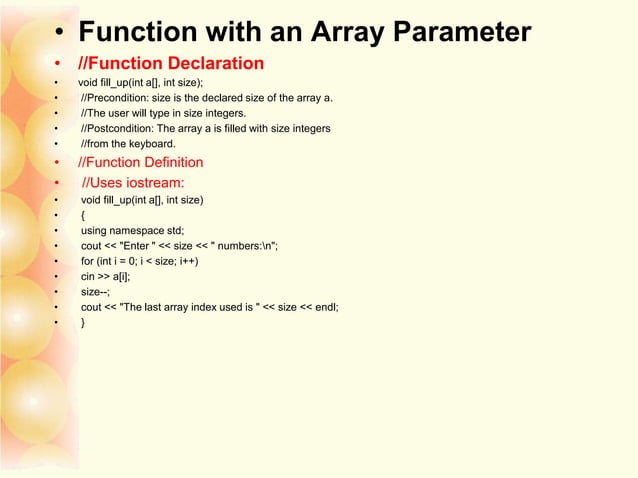 Arrays matrix 2020 ab | PPT
