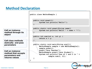 Session 08 - Arrays and Methods | PPTX