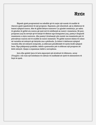 Arrays in Java | PDF