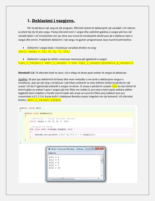 Arrays in Java | PDF