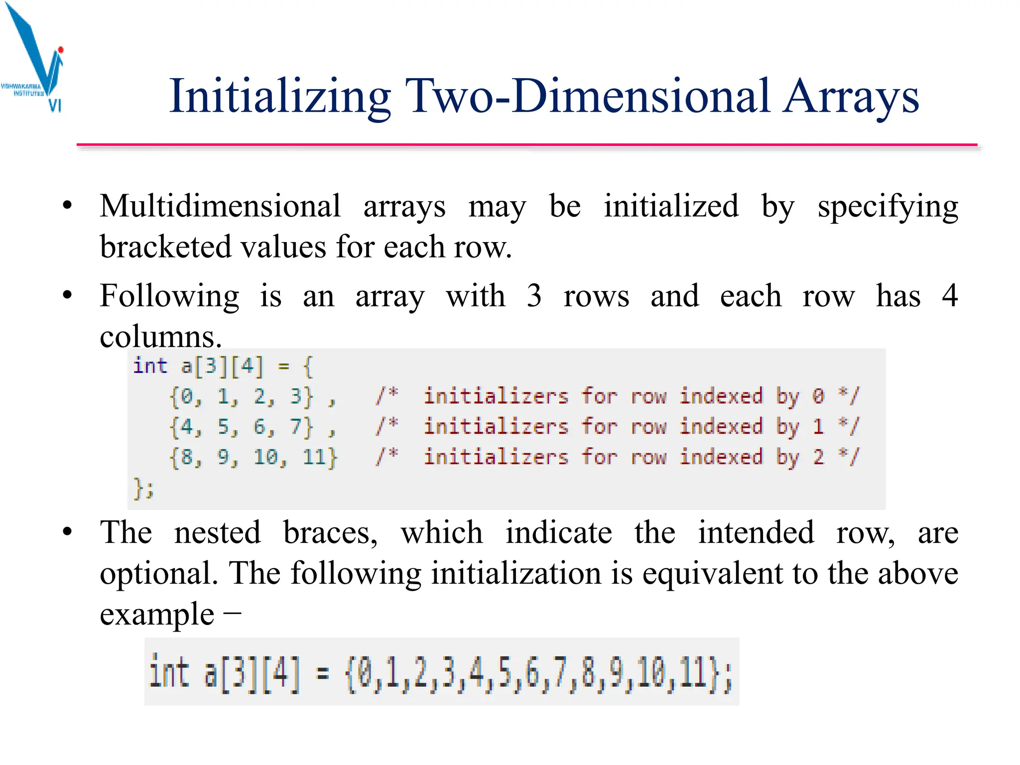 Array Structure And Basic Algorithms Pptx