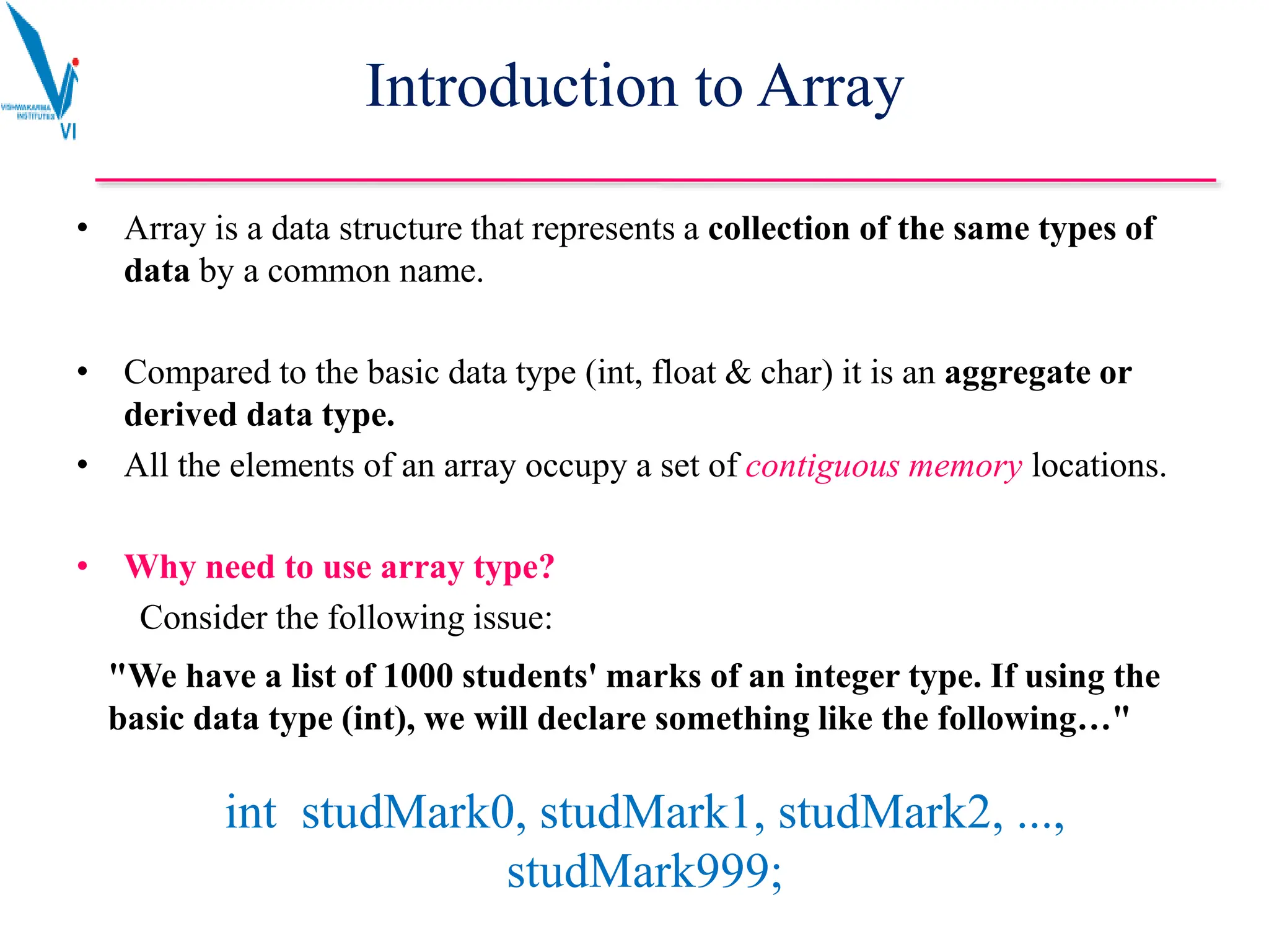 Array , Structure and Basic Algorithms.pptx