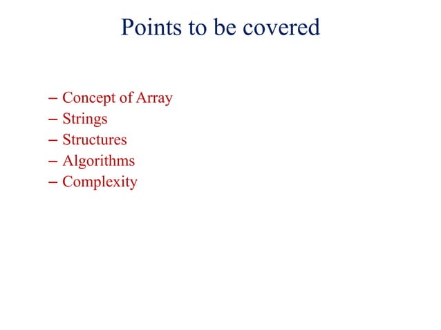 Array , Structure and Basic Algorithms.pptx