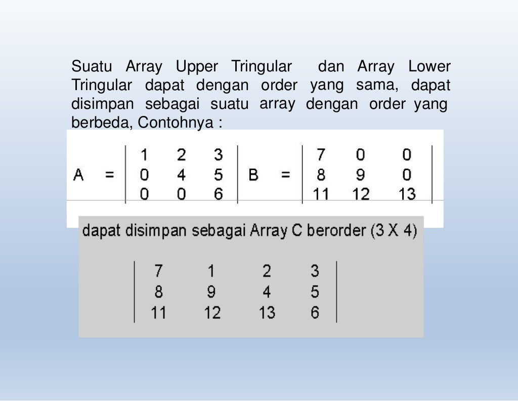 Array Dimensi banyak struktur data pertemuan ke 3