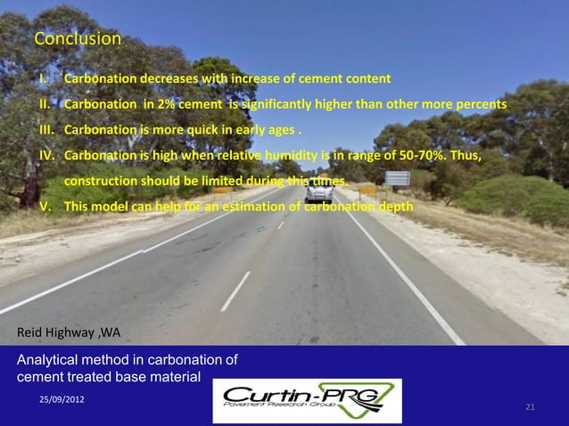 CARBONATION OF CEMENT TREATED BASE MATERIAL | PDF | Chemistry | Science