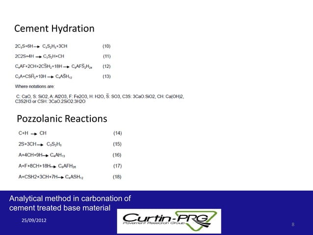 CARBONATION OF CEMENT TREATED BASE MATERIAL | PDF | Chemistry | Science
