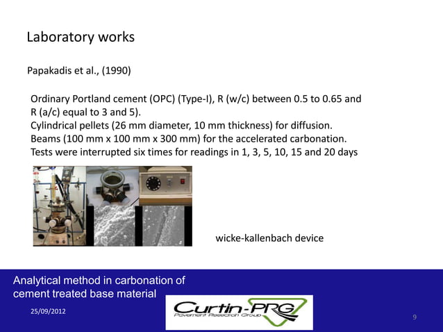 CARBONATION OF CEMENT TREATED BASE MATERIAL | PDF | Chemistry | Science