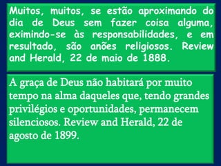 Arrebatando almas do fogo | PPTX