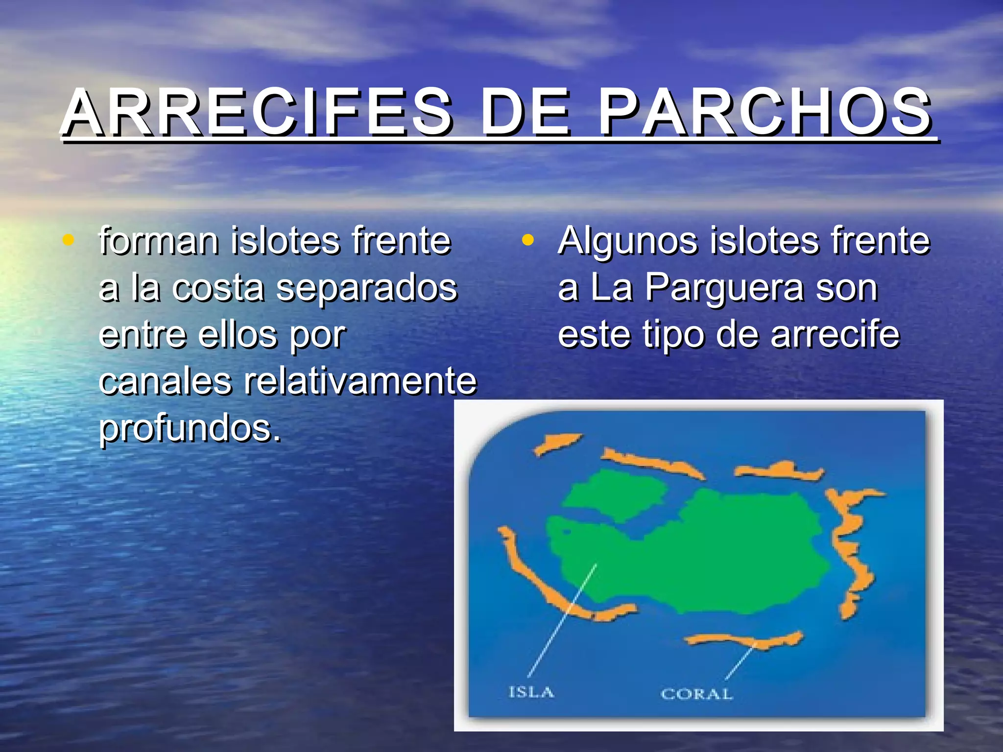 Tipos de arrecifes de coral | PPT