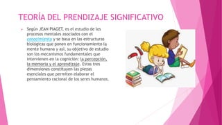 Aprendizaje Significativo Segun Piaget Best Sale | ladorrego.com.ar