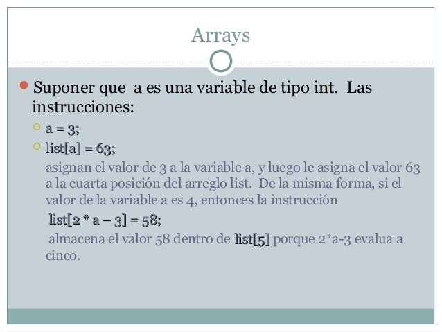 Arreglos en C++