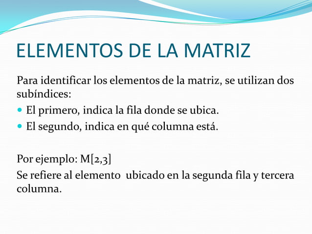 Arreglos Bidimensionales