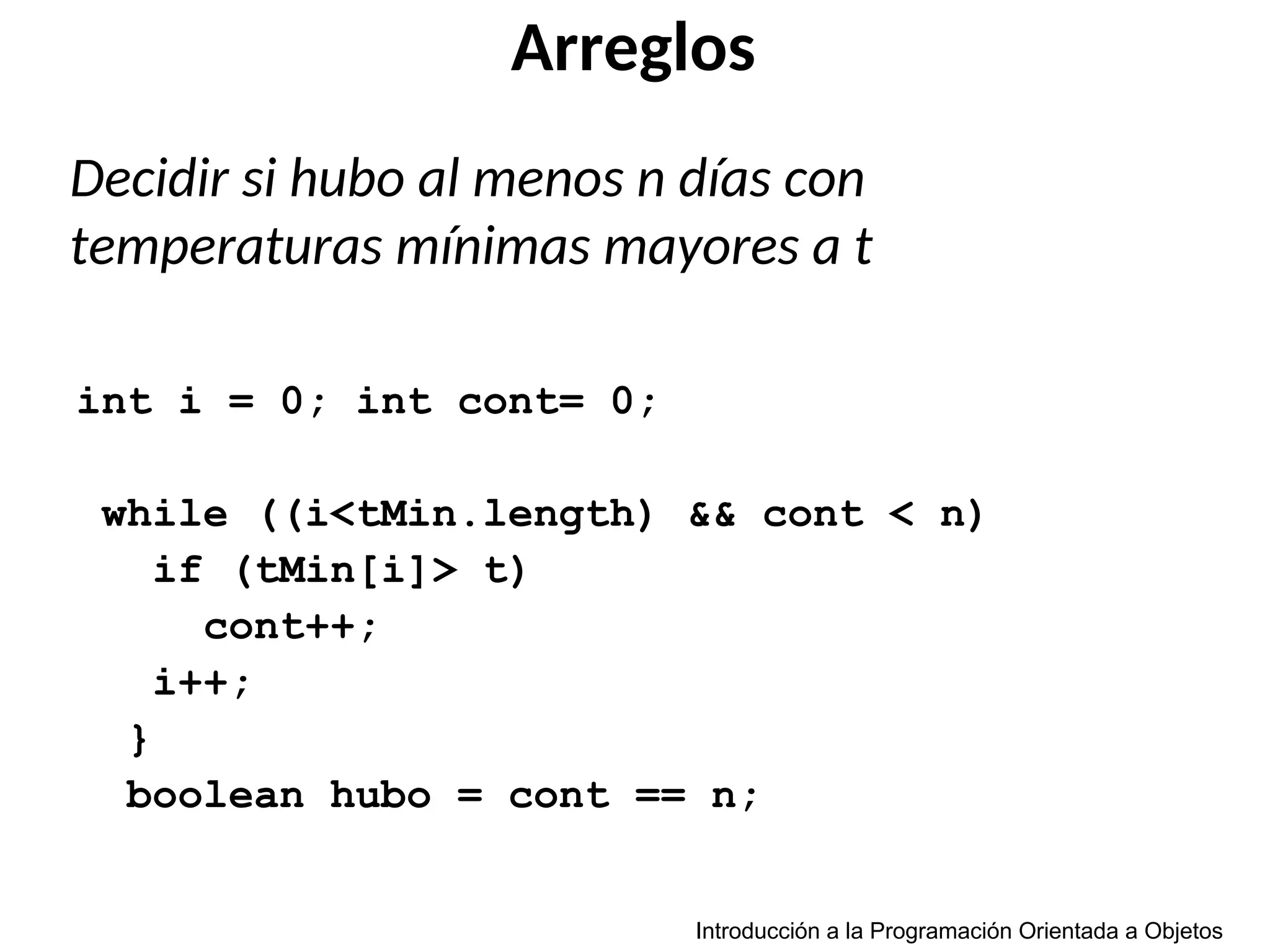 Manejo De Array En Java Con Ejemplos Y Prácticos Ppt 9164