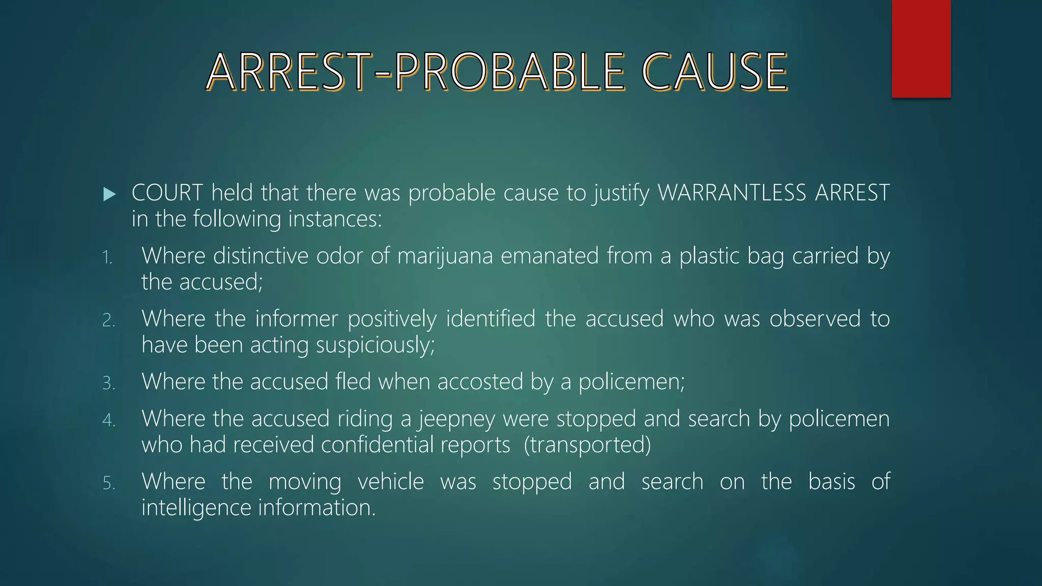 Arrest | PDF