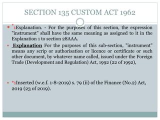 ARREST AND PROSECUTION under custom.pptx