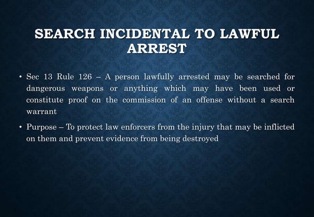 Presentation regarding Arrest Search and Seizure.pptx
