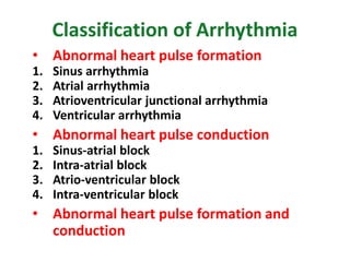 Arrhythmia | PPTX