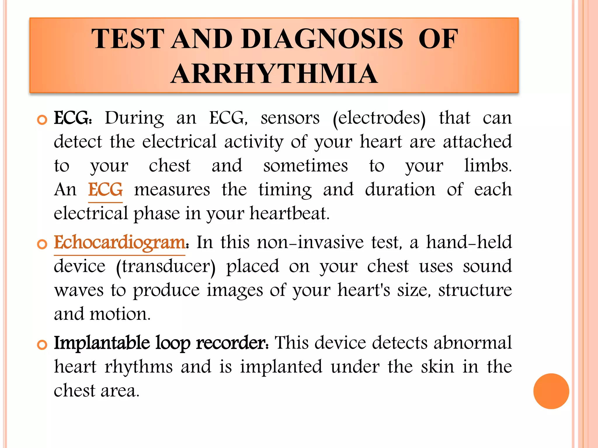 Arrhythmia : Causes, Symptoms and Treatment | PPTX