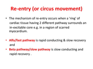 CARDIAC ARRHYTHMIAS | PPTX