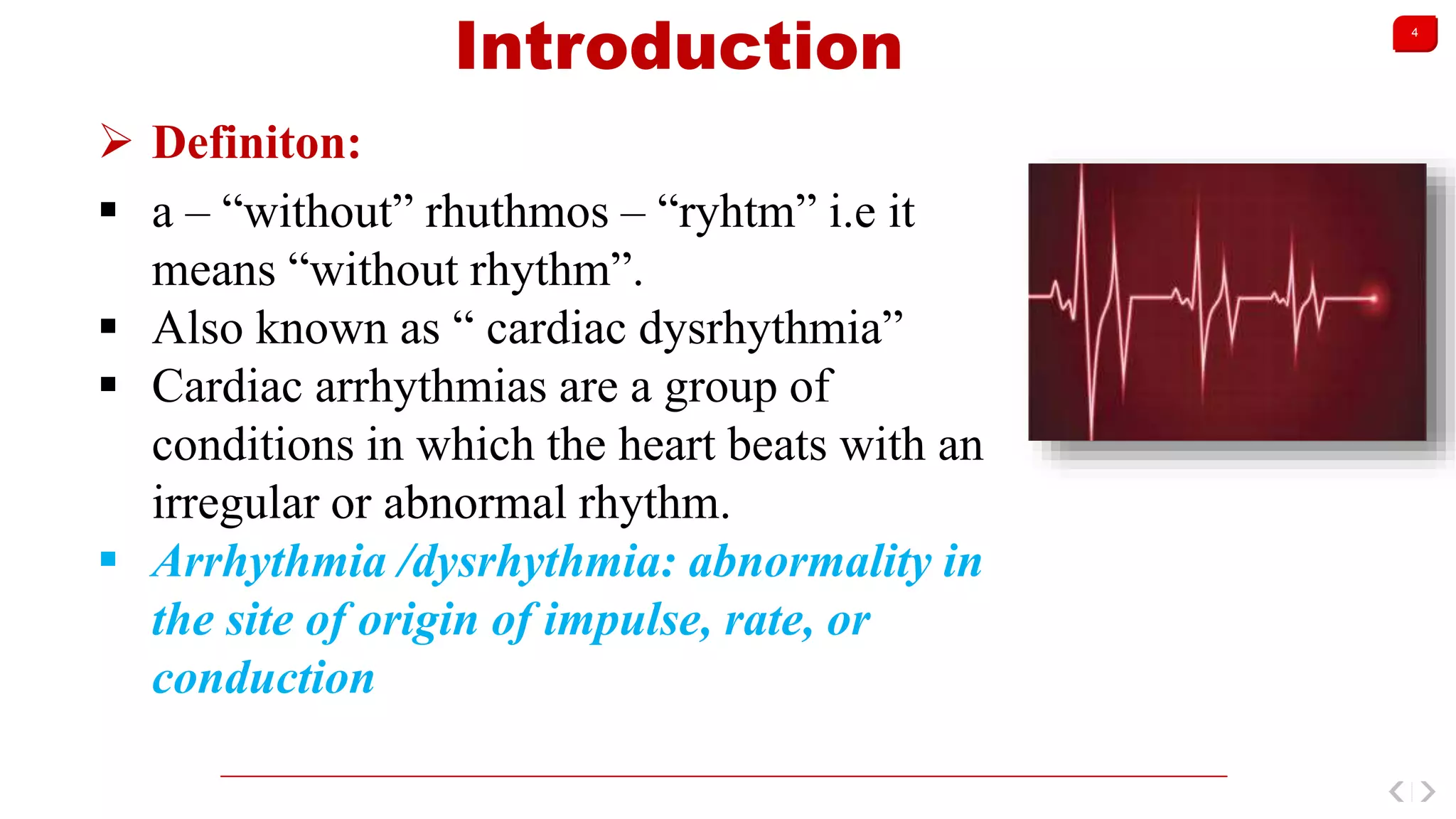 Management of cardiac arrhythmias | PPTX | Heart and Cardiovascular Diseases | Diseases and ...