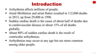 Management of cardiac arrhythmias | PPTX